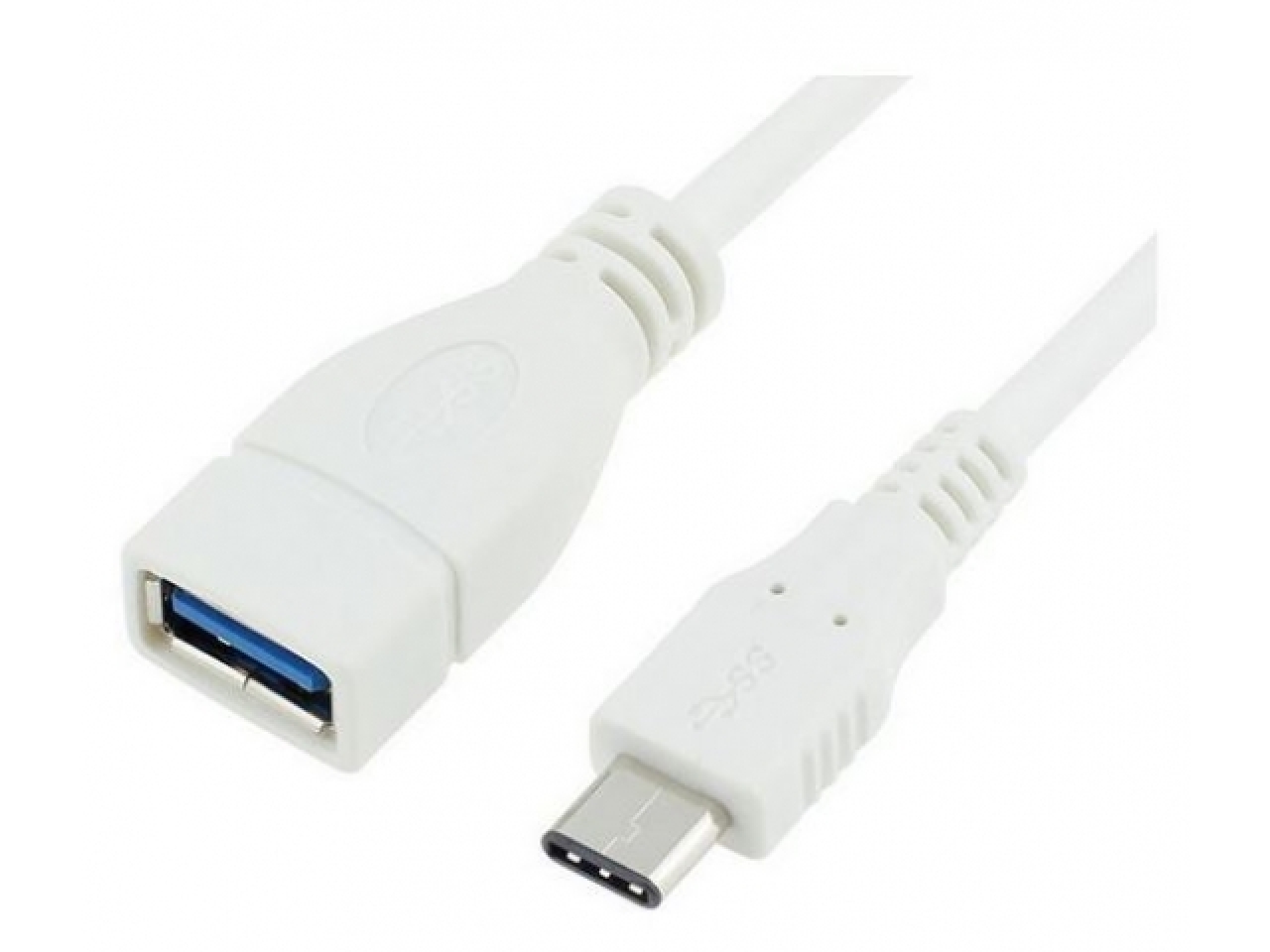 USB-C auf USB Adapter 0.2m USB 3.1 Type C Male zu USB 3.0 Female Kabel ...