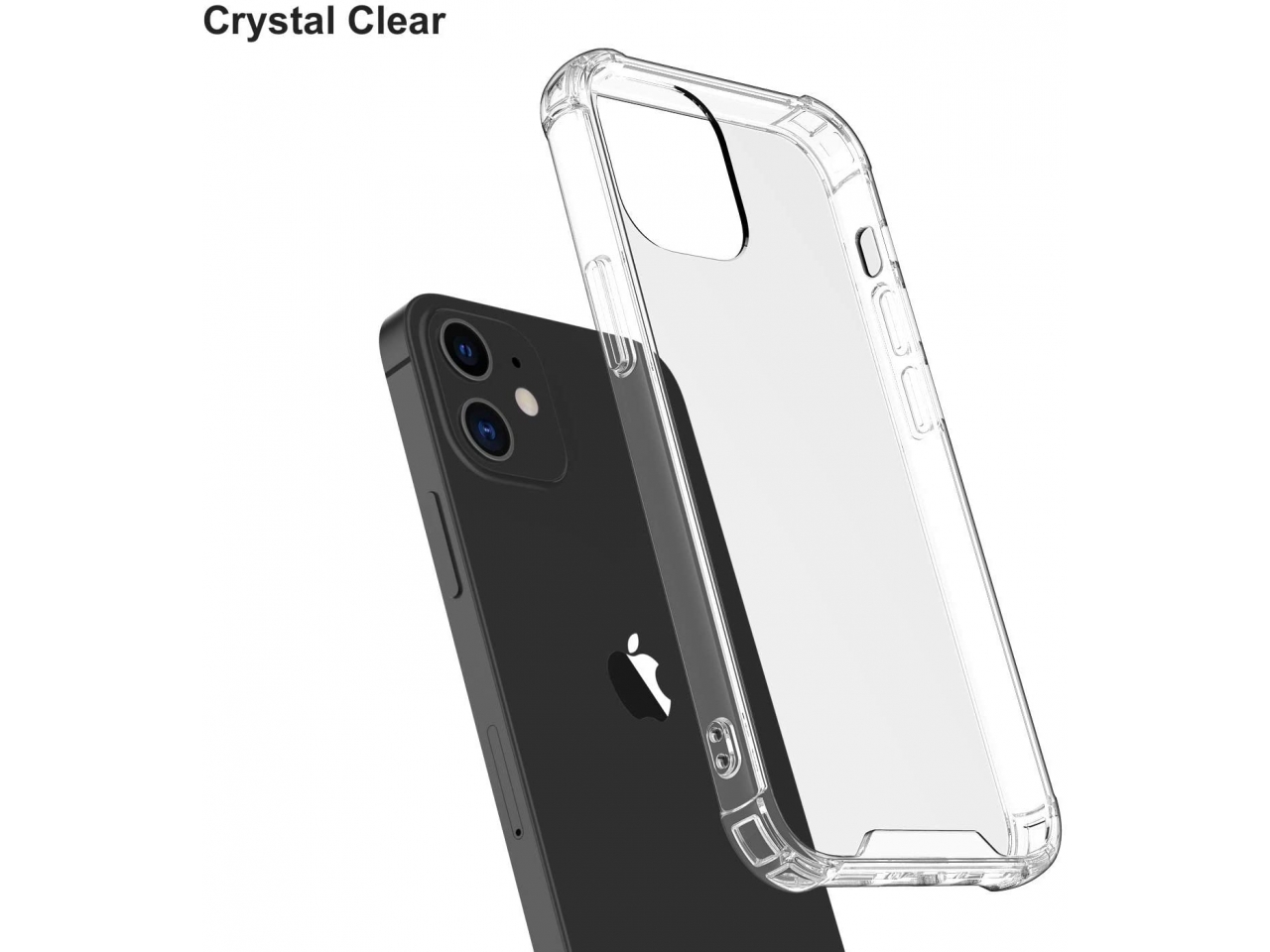 iPhone 12 mini Hülle Crystal Clear Case Bumper TPU transparent online ...