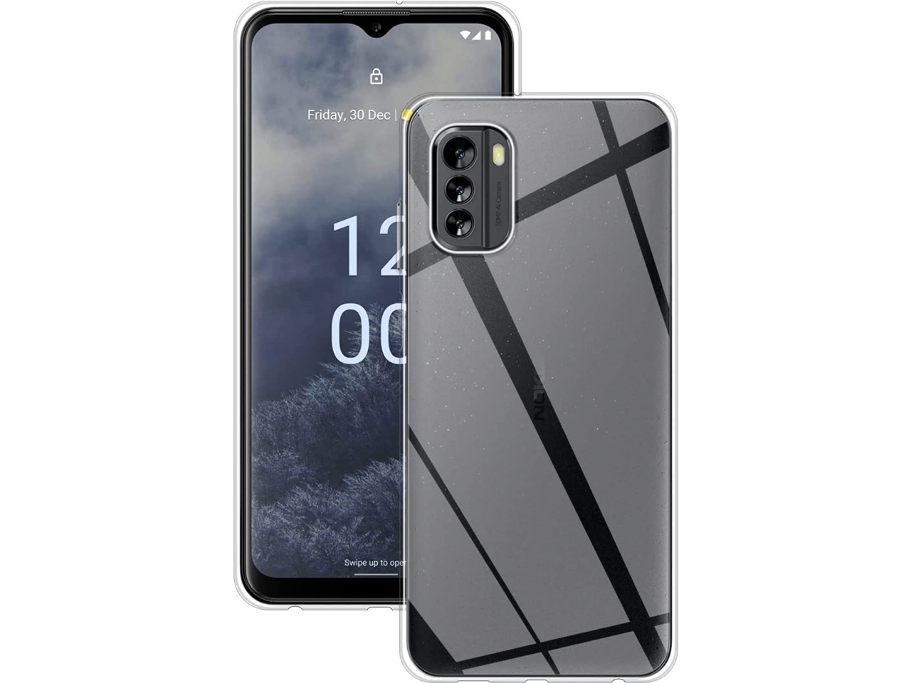 Nokia G60 5G Gummi Hülle TPU Clear Case