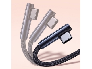 UGREEN USB-C Huawei SuperCharge Ladekabel 40W Nylon L-Design 2 Meter